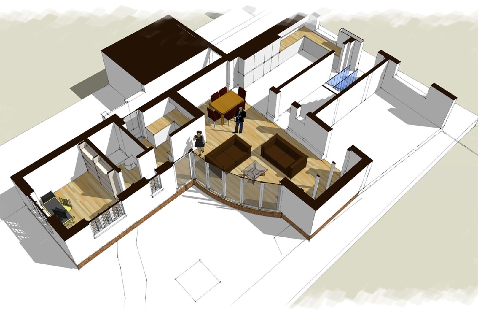 Office Rear Extension and Loft Conversion - Headington, Oxford - PPA Architecture